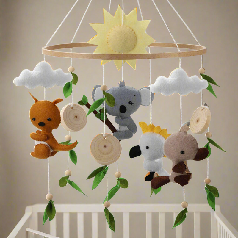 Handmade Luxury Baby Nursery Mobiles - Unique Fun Designs | Baby Stork