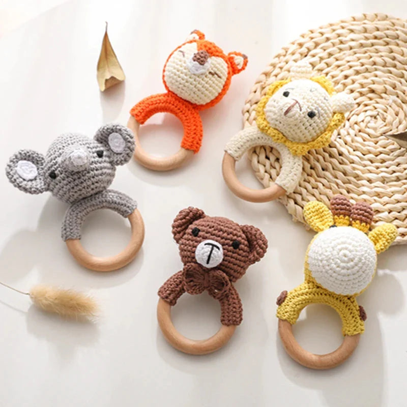 Handmade Crochet Rattles - Eco-Friendly Baby Toys for Learning and Fun ...