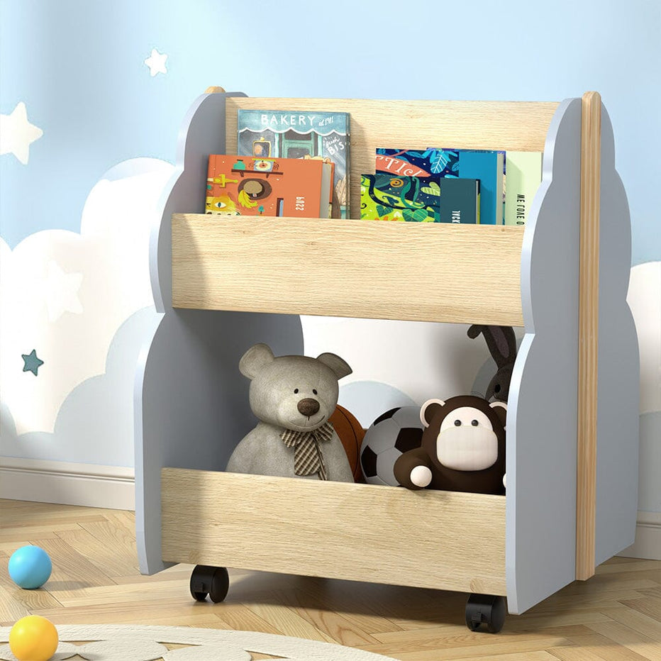 Kids’ Mobile Bookshelf: Whimsical & Safe Book Storage for Early Readers ...