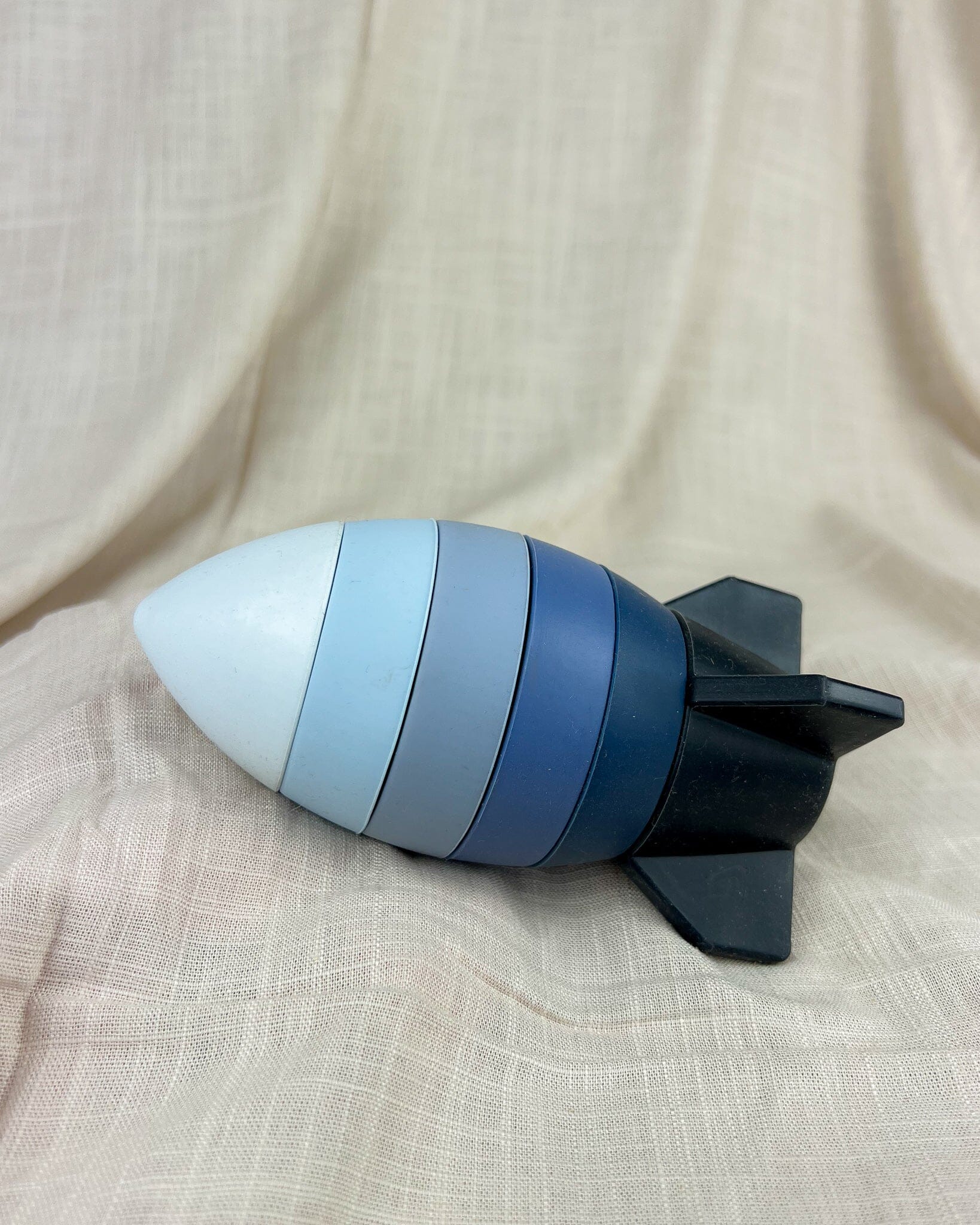 Silicone Baby Toys Rocket Stacker – Baby Stork